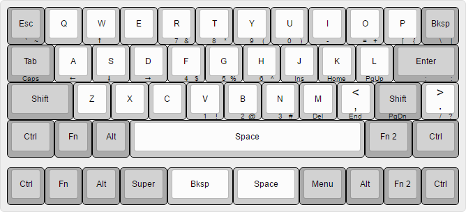 JD40 MKII 1Up Keyboards Logo PCB » 1upkeyboards